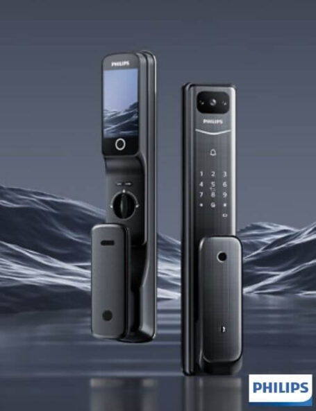 Fechadura Digital de Embutir Philips Alpha-VP-5 App - Yamamotto